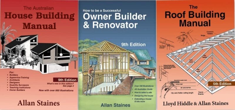 Allan Staines Building Books | Australia’s Trusted Building Guides