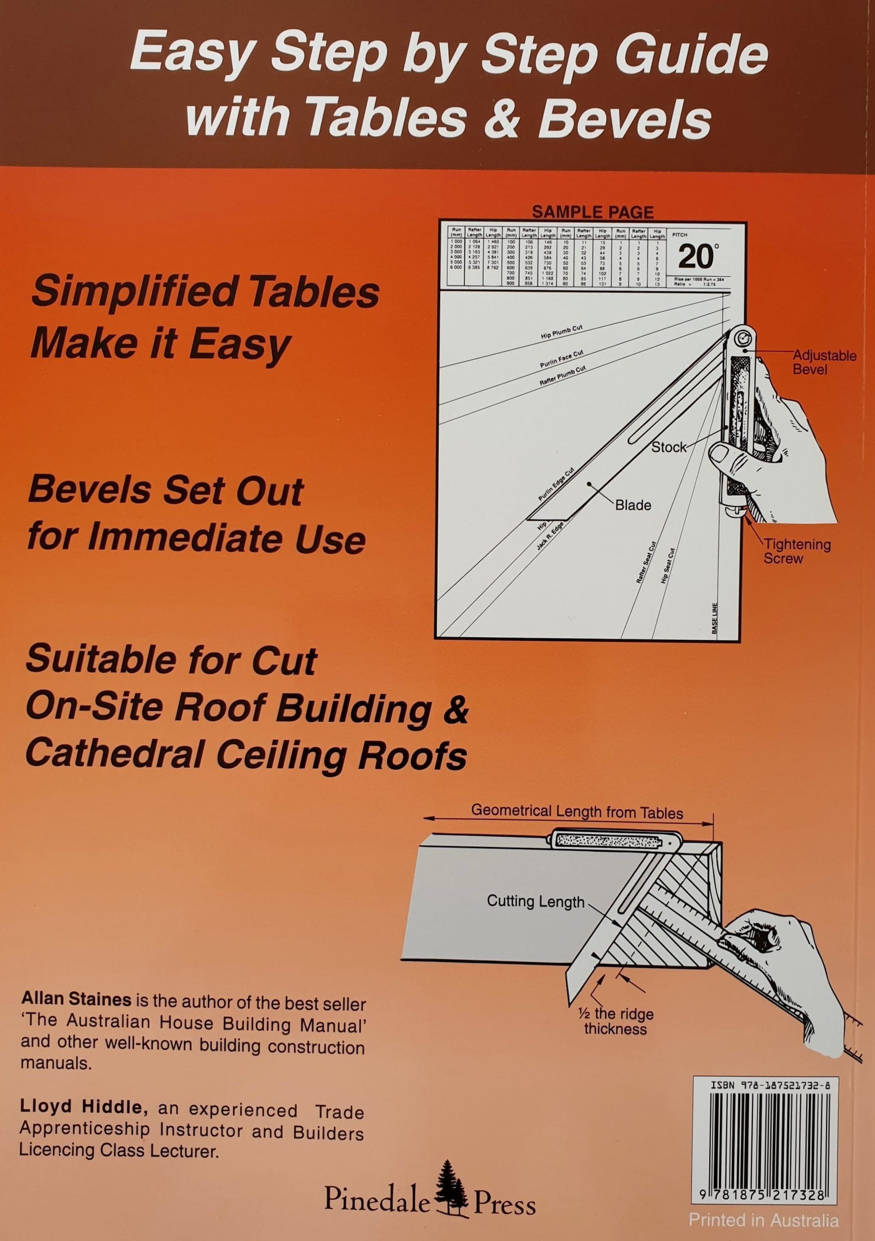 The Roof Building Manual Lloyd Hiddle and Allan Staines | Building ...